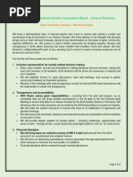 Housing Society Maintenance Bill Format | PDF | Payments