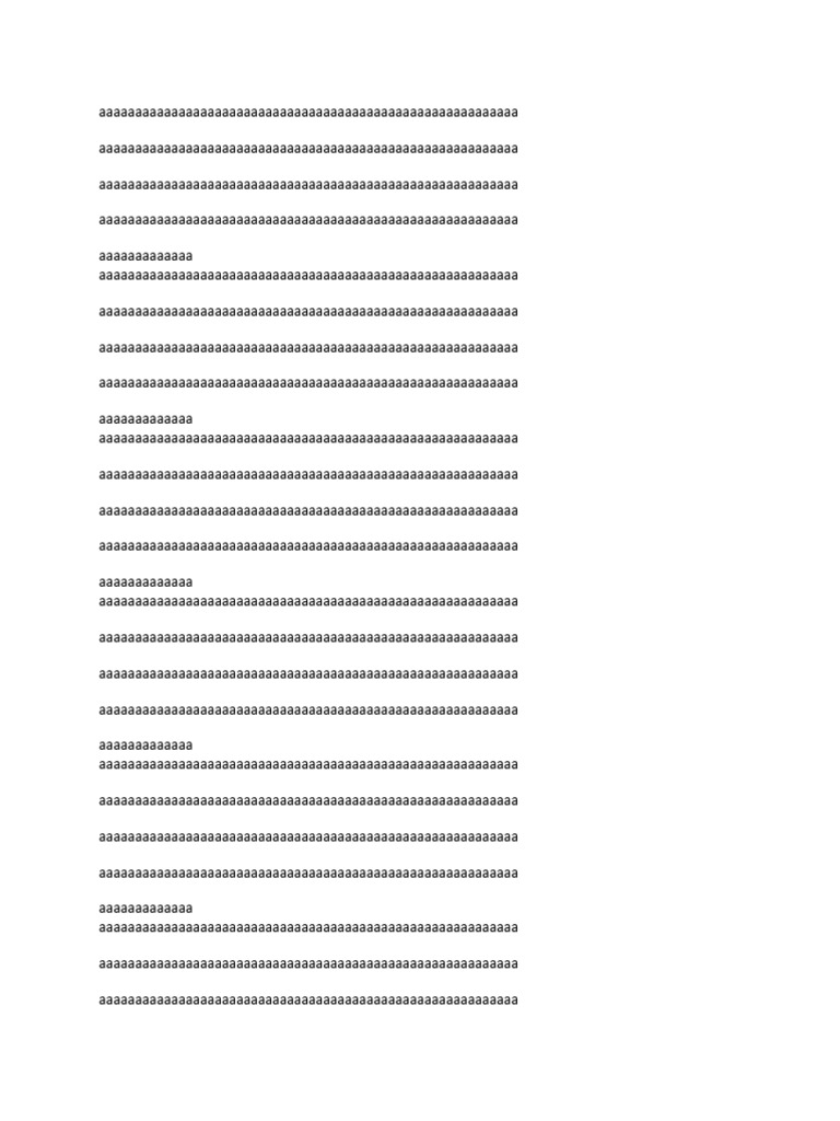 Placeholder Document Content | PDF