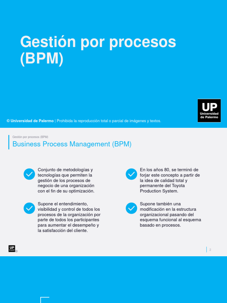 Gestion Por Procesos BPM | PDF
