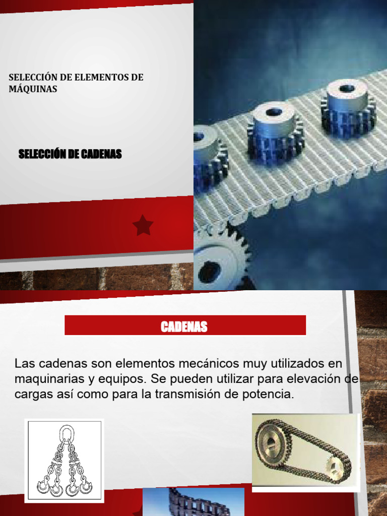 Unidad 3 Cadenas y Ruedas | PDF