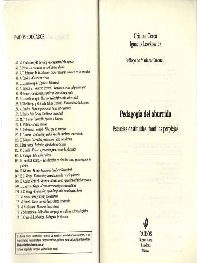 Lewkowicz - Entre La Institución y La Destitución,¿qué Es La Infancia | PDF