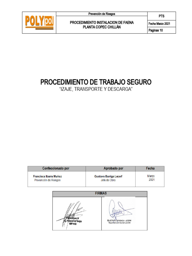 Procedimiento de Instalación en Copec Chillán | PDF | Hogar, jardinería ...