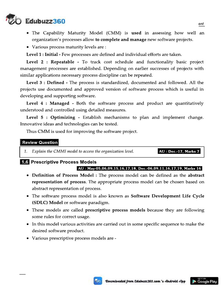 1 Process Model | PDF