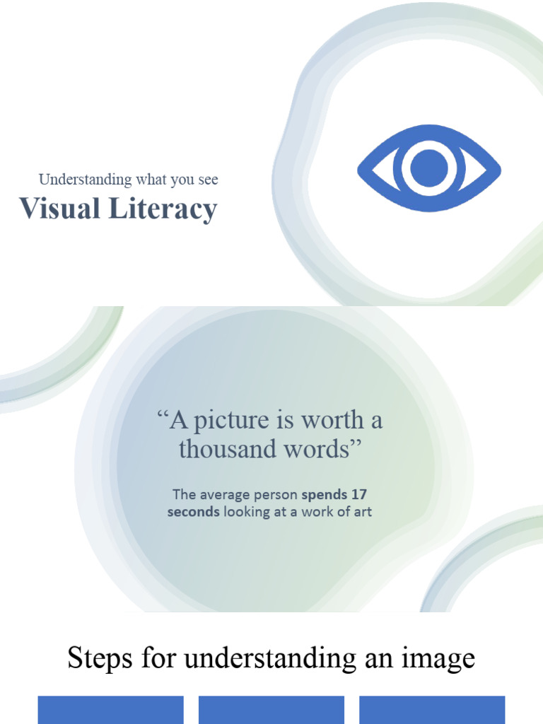 Visual Literacy | PDF | Composition (Visual Arts) | Cognitive Science