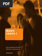 Basic Czech 1 | PDF