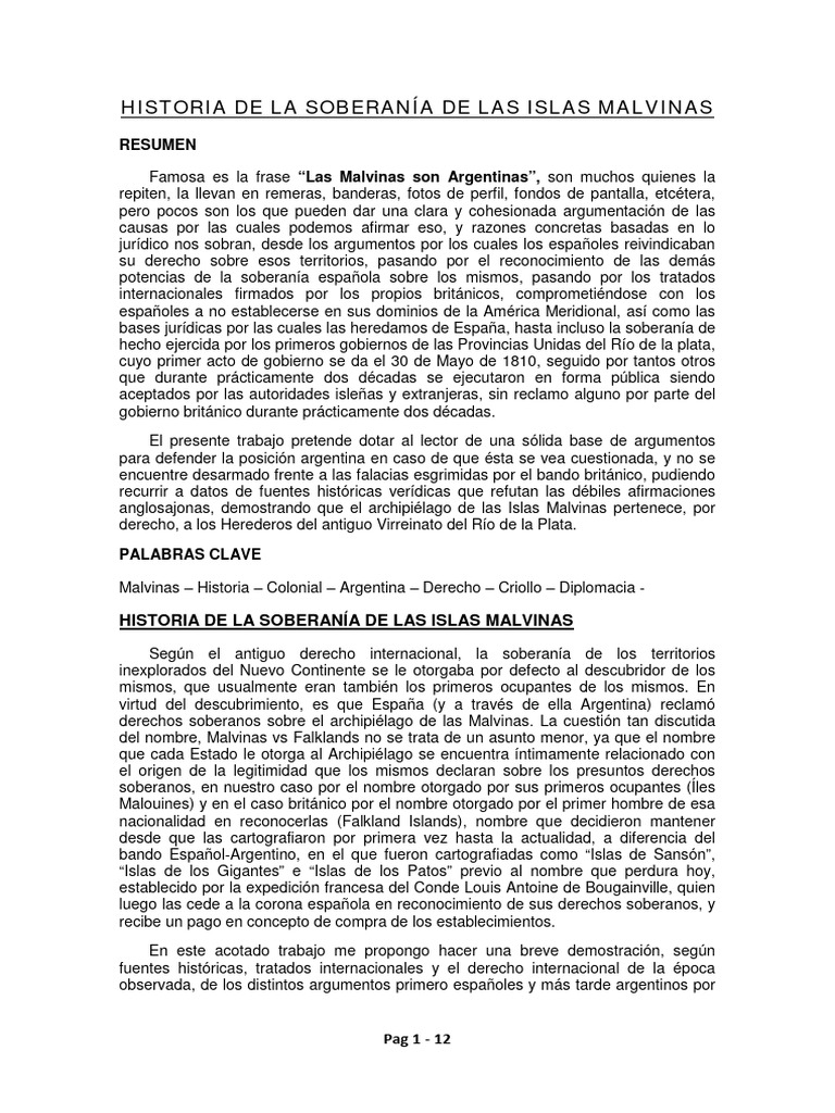 ReDiU - 1746 - Art6-Historia de La Soberania de Malvinas | PDF | Reino ...
