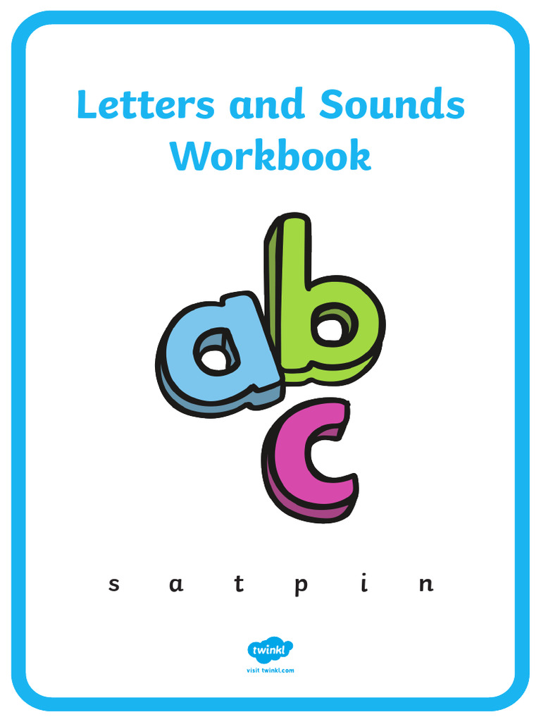 T L 9448 Letters and Sounds Workbook S A T P I N Activity - Ver - 2 | PDF