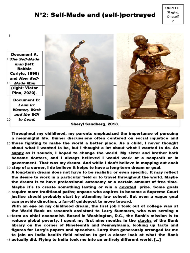 2 Self Made and Self-Portayed | PDF