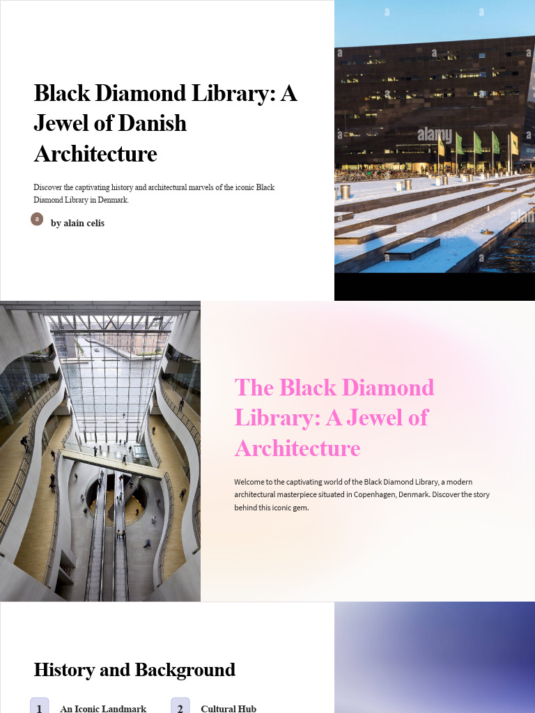 Black Diamond Library: Danish Architectural Gem | PDF | Libraries