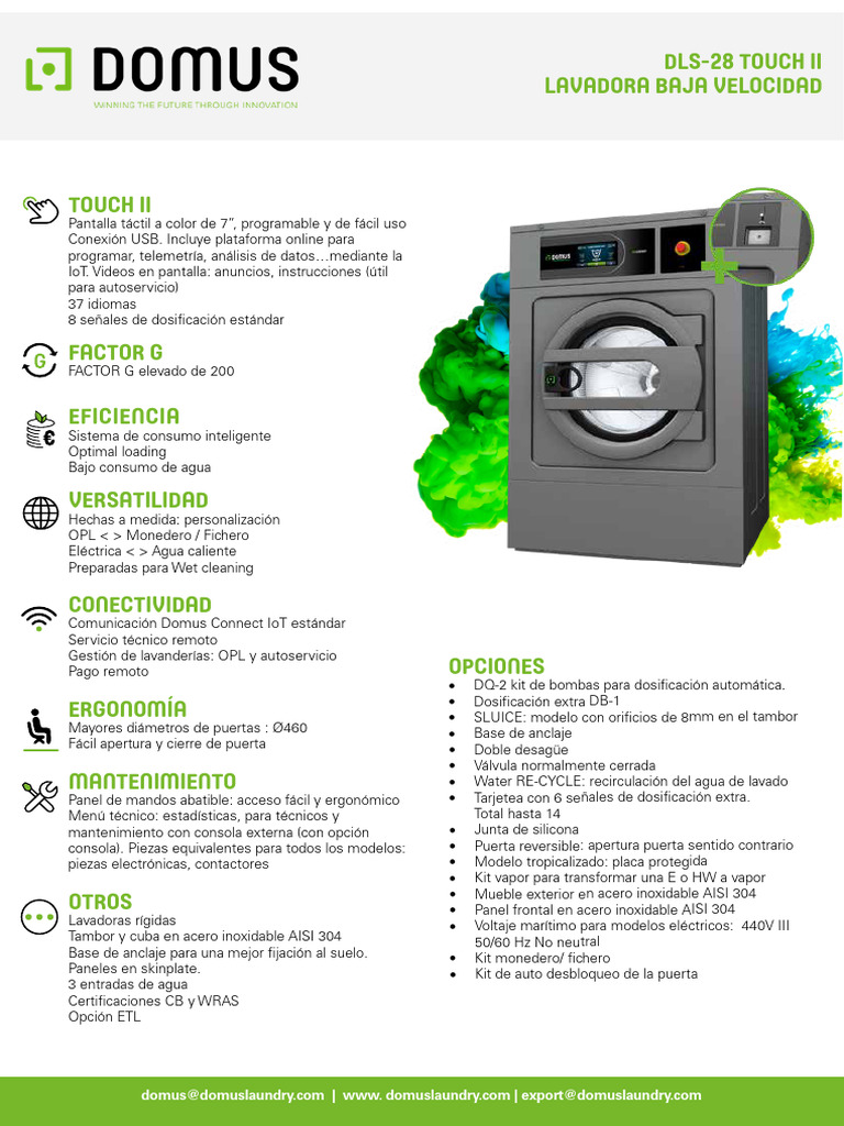 Ficha DLS 28 DOMUS 2023 ES | PDF