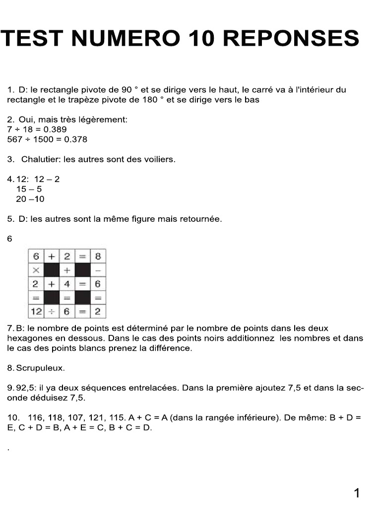 Test N 10 Correction Pdf
