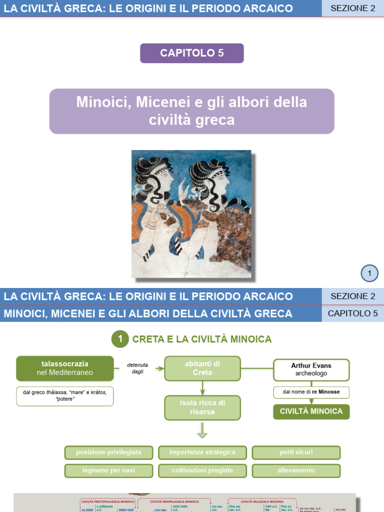 Minoici e Micenei | PDF