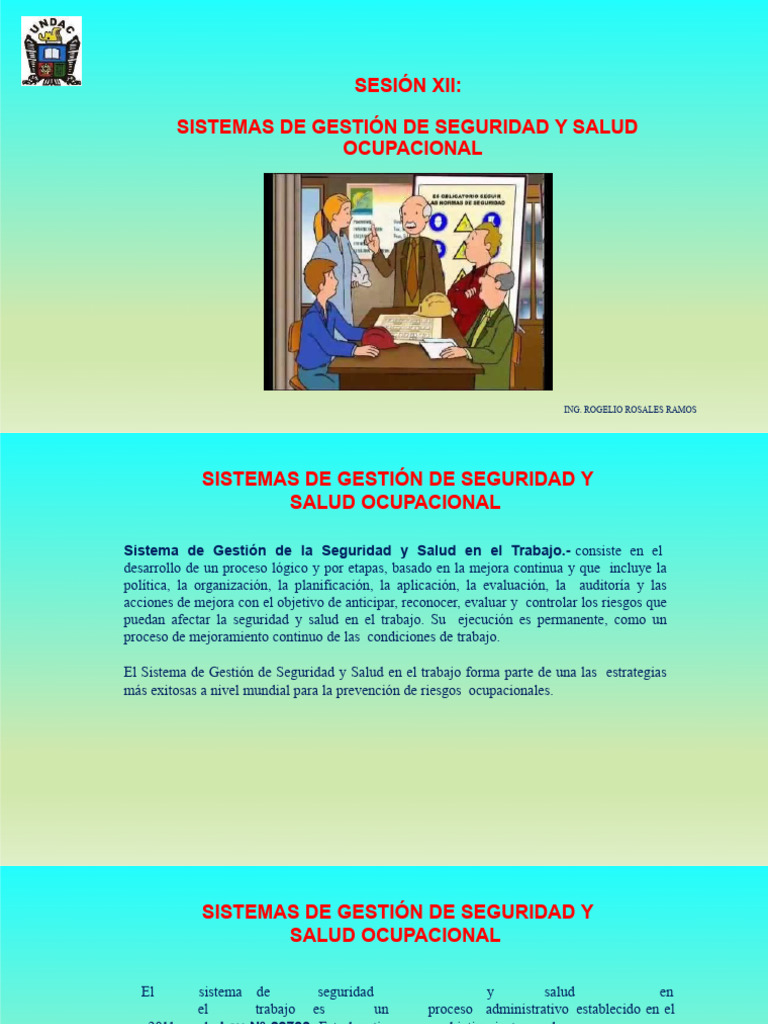 Gestión de Seguridad y Salud Ocupacional | PDF | Seguridad y salud ocupacional | Valores