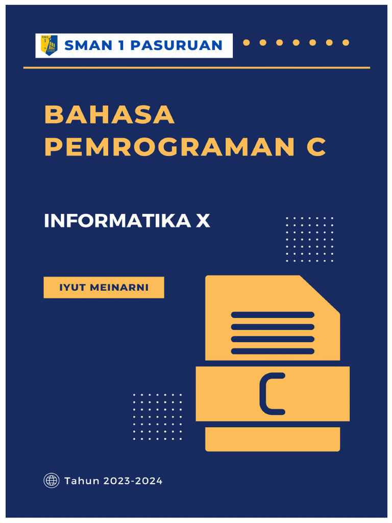 Dasar Pemrograman C untuk Siswa SMA | PDF