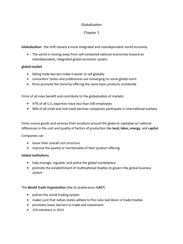 Bsad 302 Chapter 1 | PDF