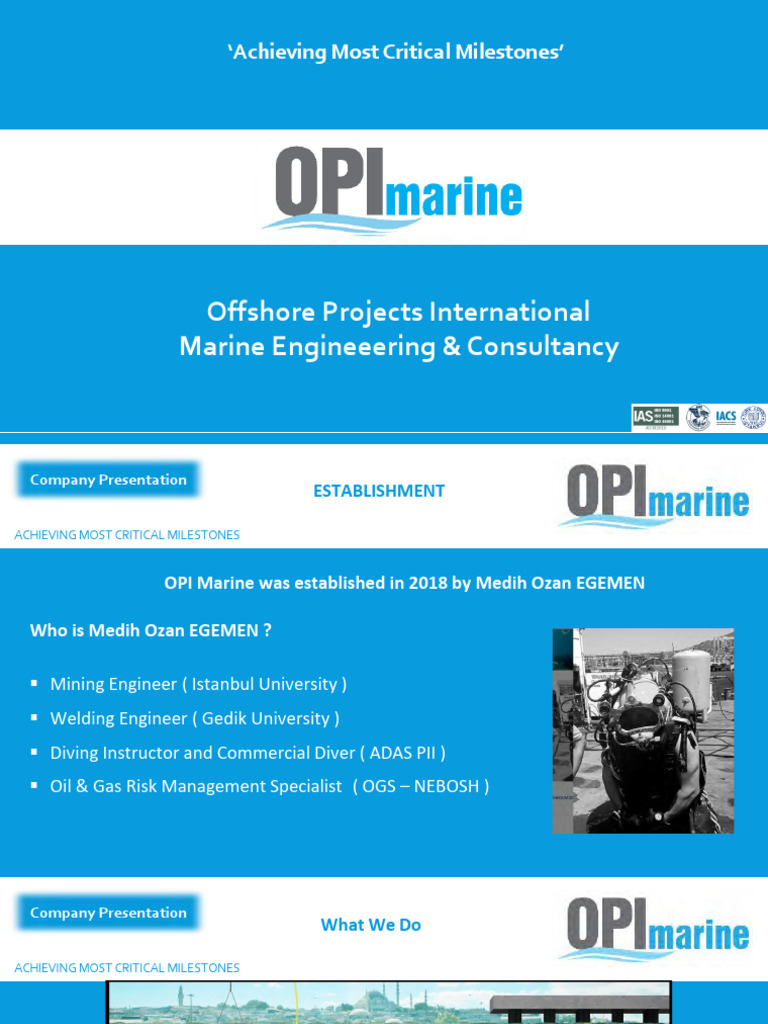 OPI Marine Presentation ENG 2024 | PDF