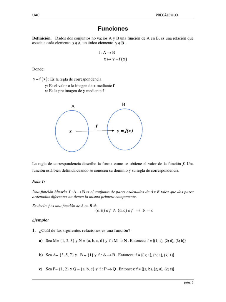 Funciones Reales | PDF
