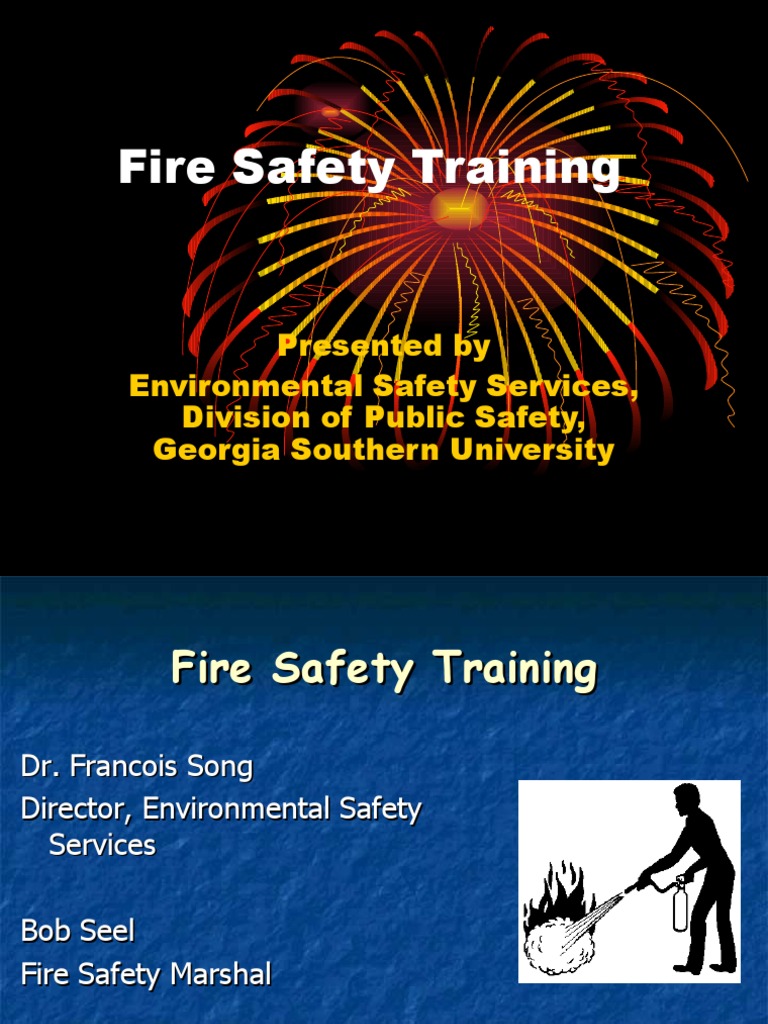 Fire Safety Training | PDF | Fires | Combustion