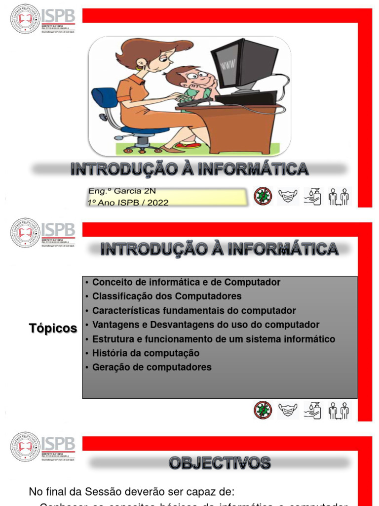 Aula 3 Introdução À Informática | PDF