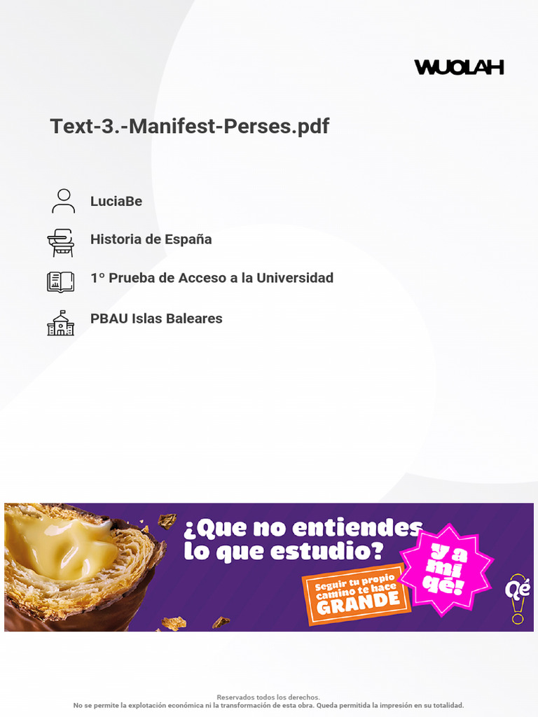 Text 3. Manifest Perses | PDF