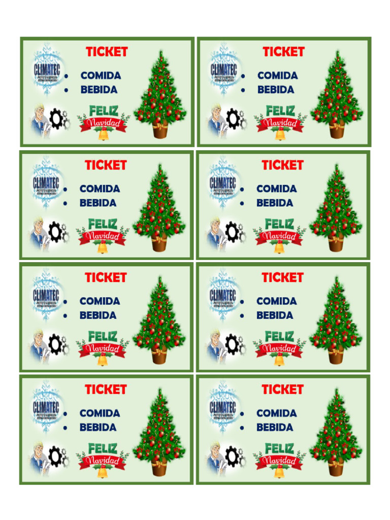 Ticket Comida | PDF