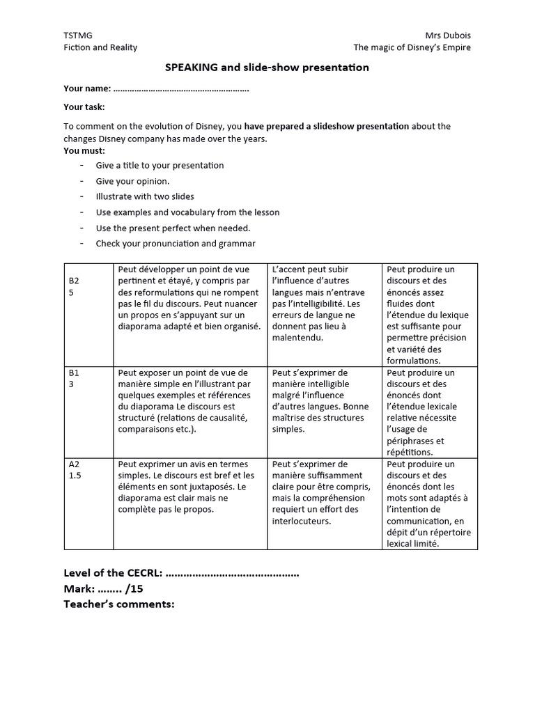 EOc - Slideshow Presentation | PDF
