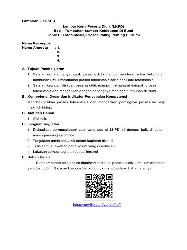 LKPD Eksperimen | PDF