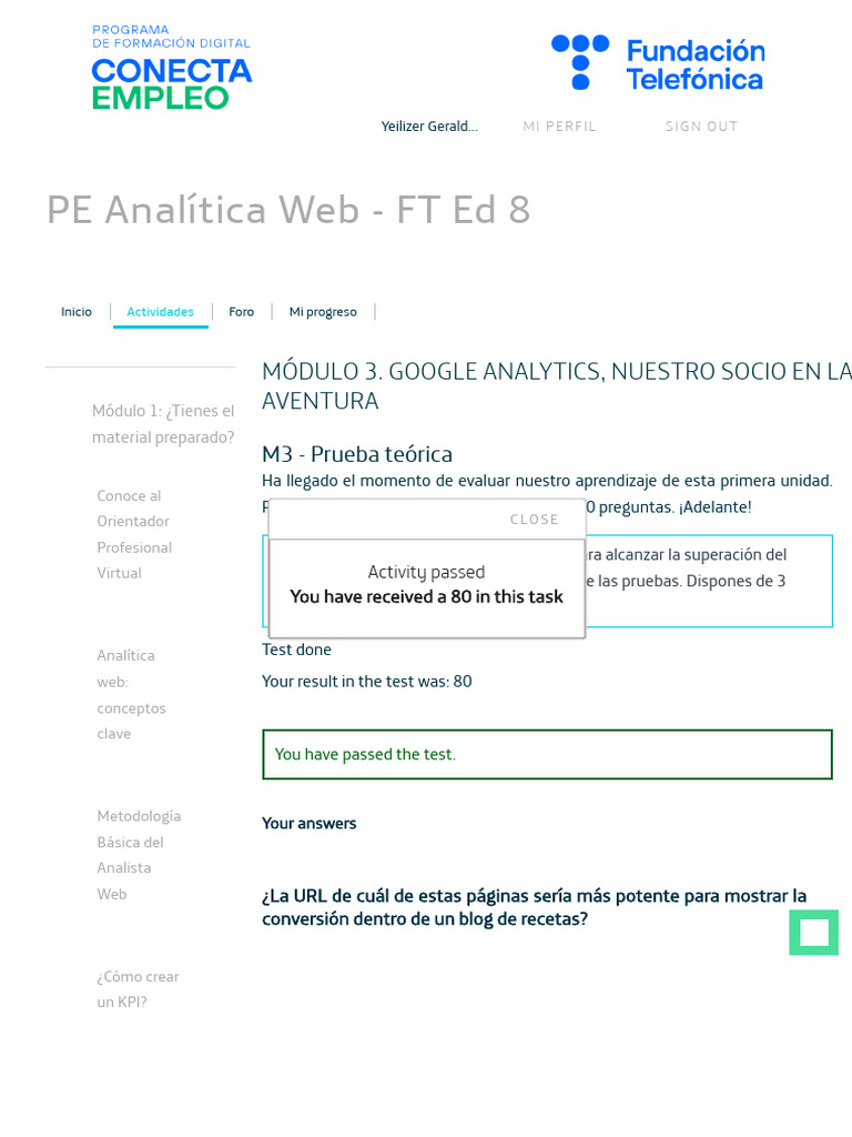 Respuestas Conecta | PDF