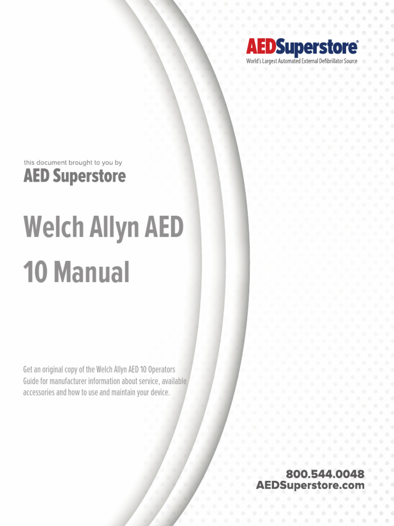 Welch-Allyn-Aed-10-Manual 2 | PDF