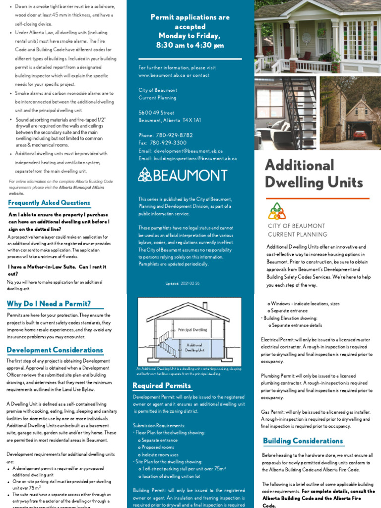 Additional Dwelling Unit Brochure 2021.02.26 - 202102261715042474 | PDF ...