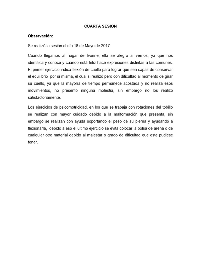 Cuarta Sesion | PDF