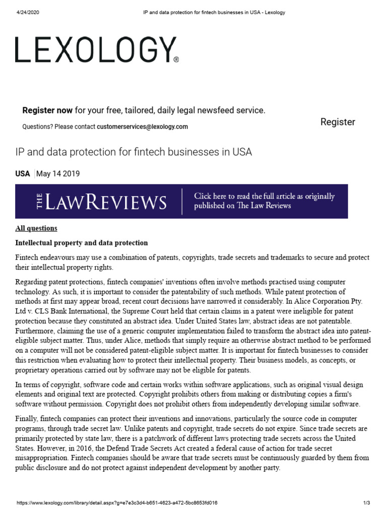 Data Protection | PDF