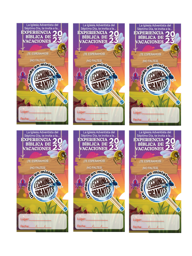 Invitacion ebv 2023 | PDF