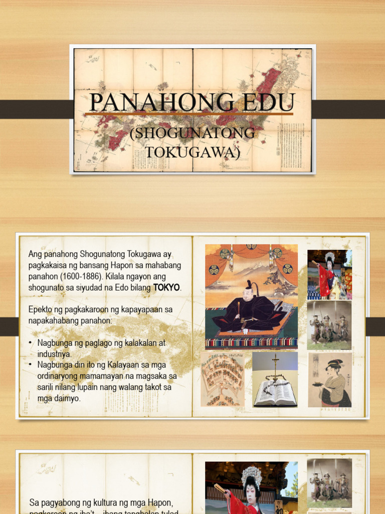 Panahong Edo | PDF