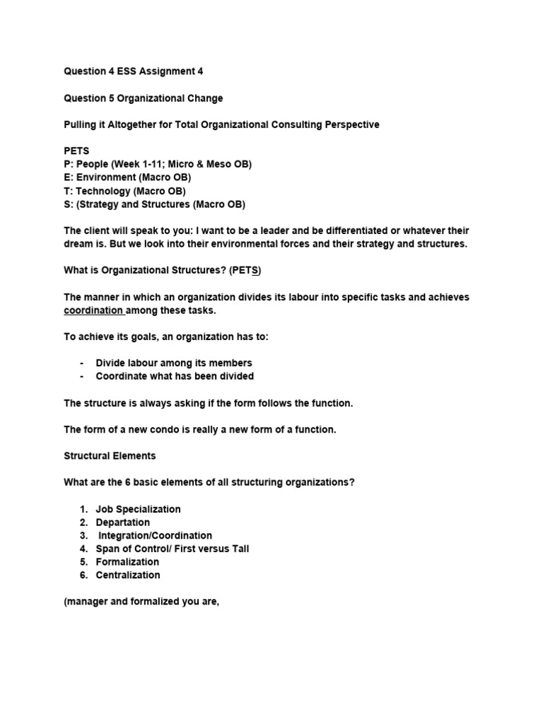 Four Types of Organizational Change | PDF | Innovation | Organization ...