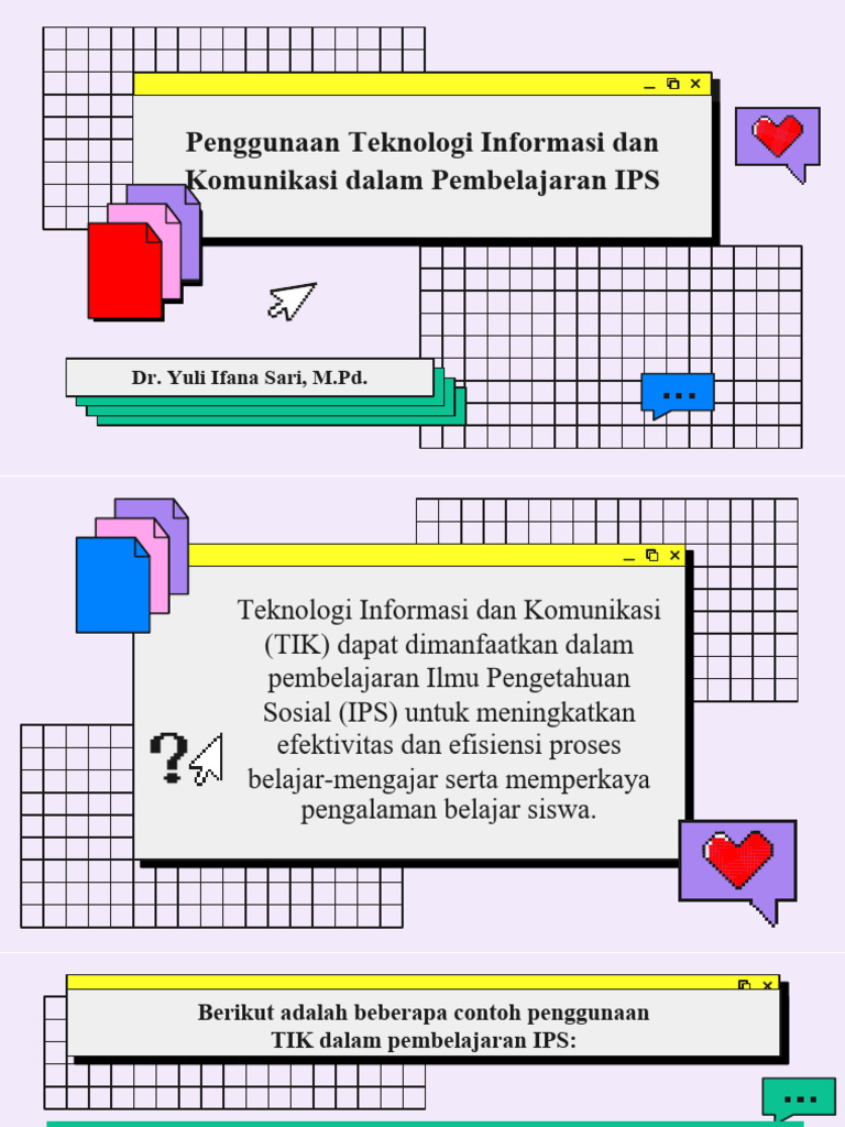 10 - PPT Penggunaan Teknologi Informasi Dan Komunikasi Dalam Pembelajaran IPS | PDF | Seni ...