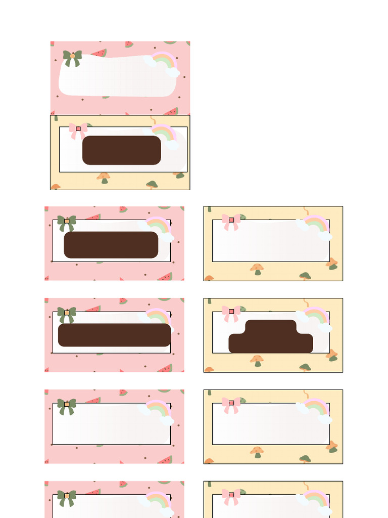 Lebel Nama Anak | PDF