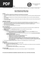 Acdf Physical Therapy Post Op Protocol | PDF | Anatomical Terms Of ...