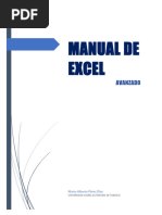 Manual Excel Avanzado | PDF | Microsoft Excel | Microsoft