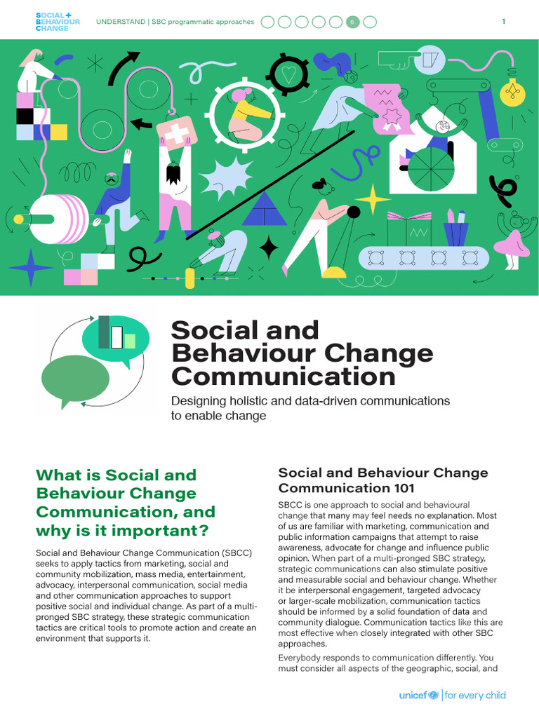 2-2-6 Understand - Social and Behaviour Change Communication | PDF
