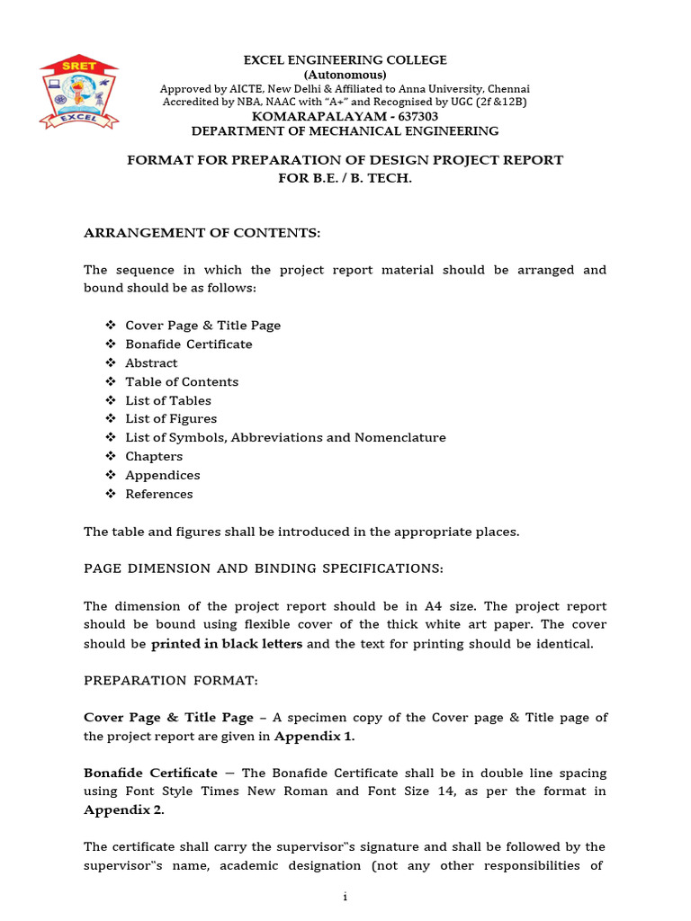 UG Project Report Format | Download Free PDF | Heat Exchanger | Applied ...