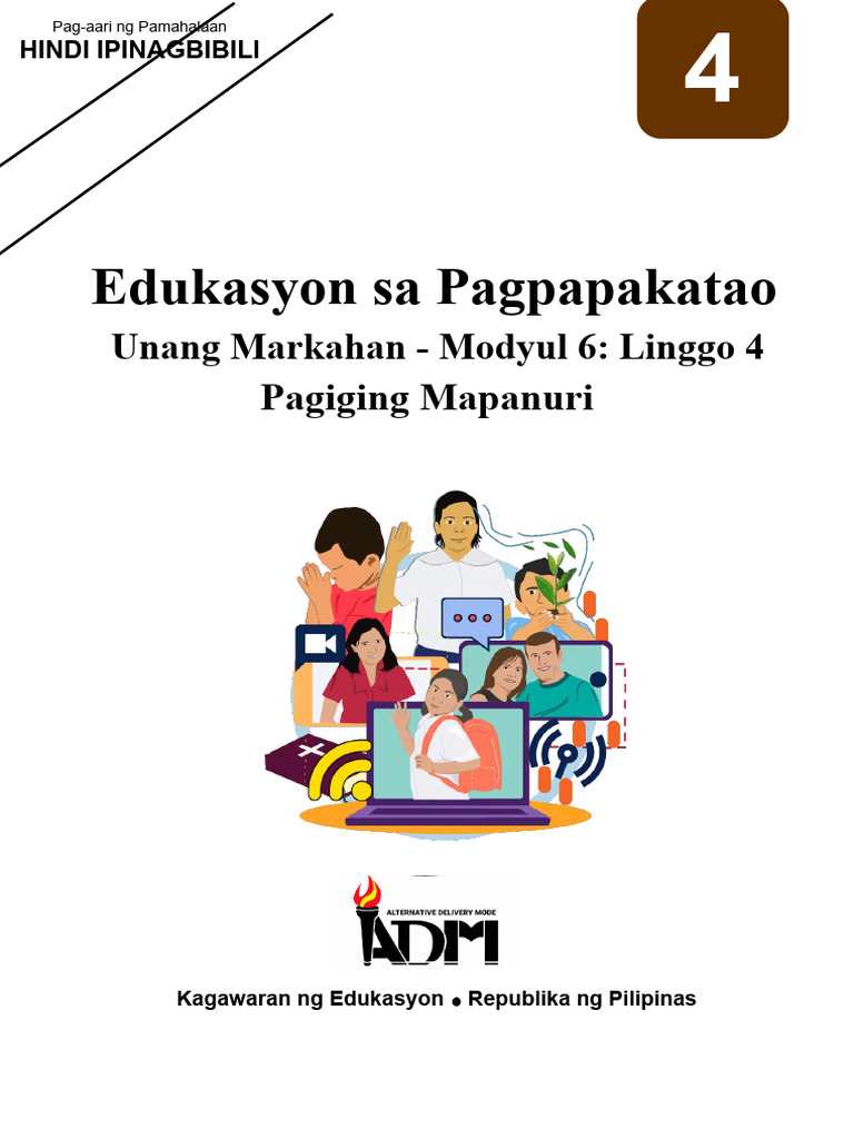 EsP4 - Q1 - Mod6 - Week4-Pagiging Mapanuri No - v3 | PDF