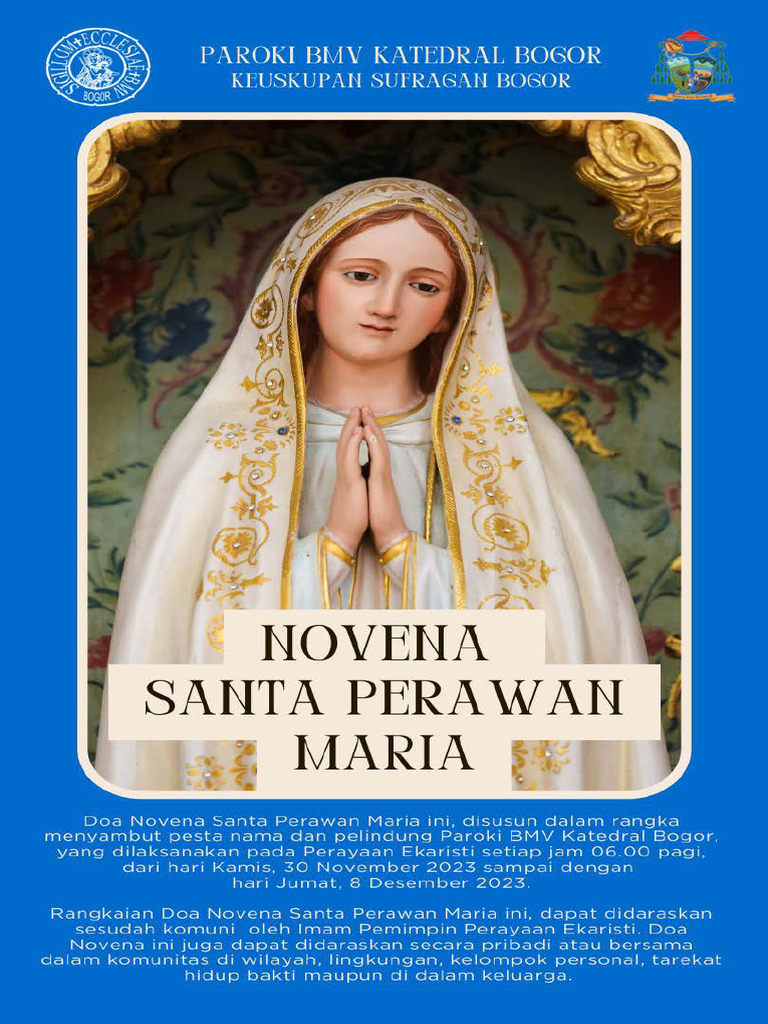 FINAL - Novena St. Perawan Maria | PDF