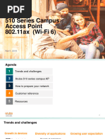 HPE Aruba AP-505 Datasheet Overview | PDF | Wi Fi | Computer Network