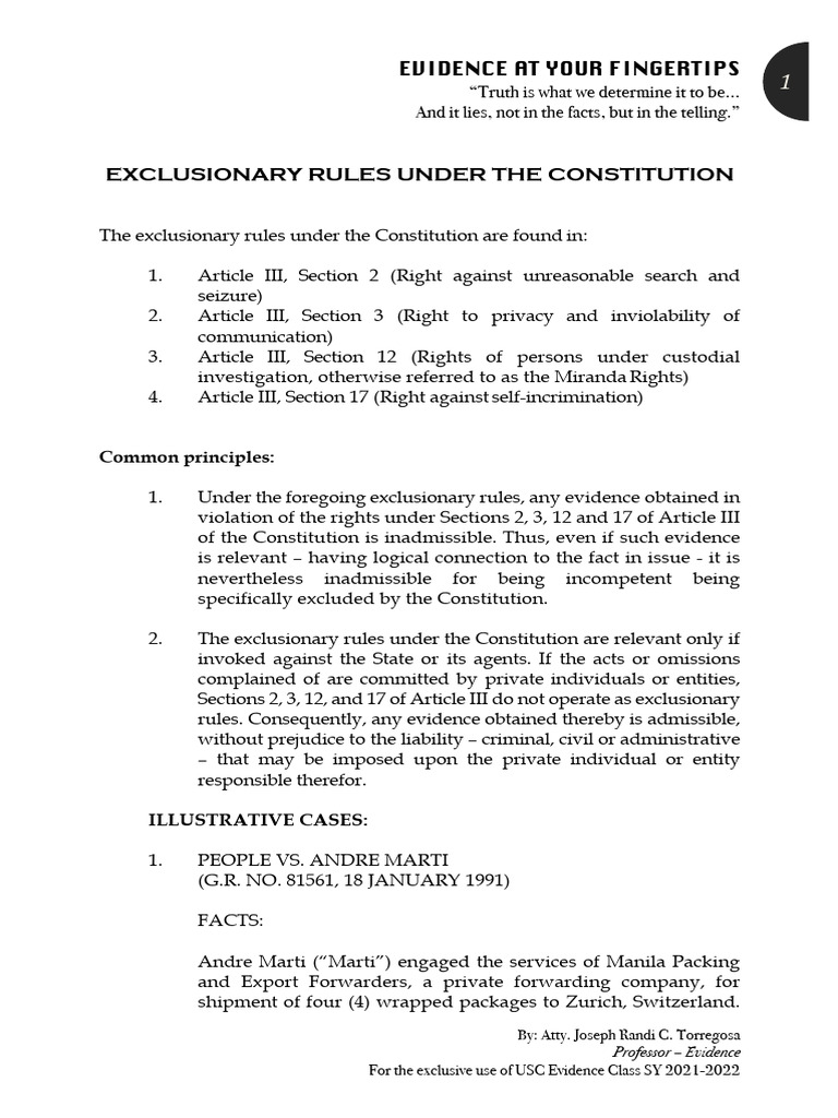 EVIDENCE AT YOUR FINGERTIPS 2022 EDITION (PRELIMINARY) - PART 2 ...