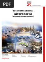 TDS Nitoproof 600PF India12 | PDF | Concrete | Water