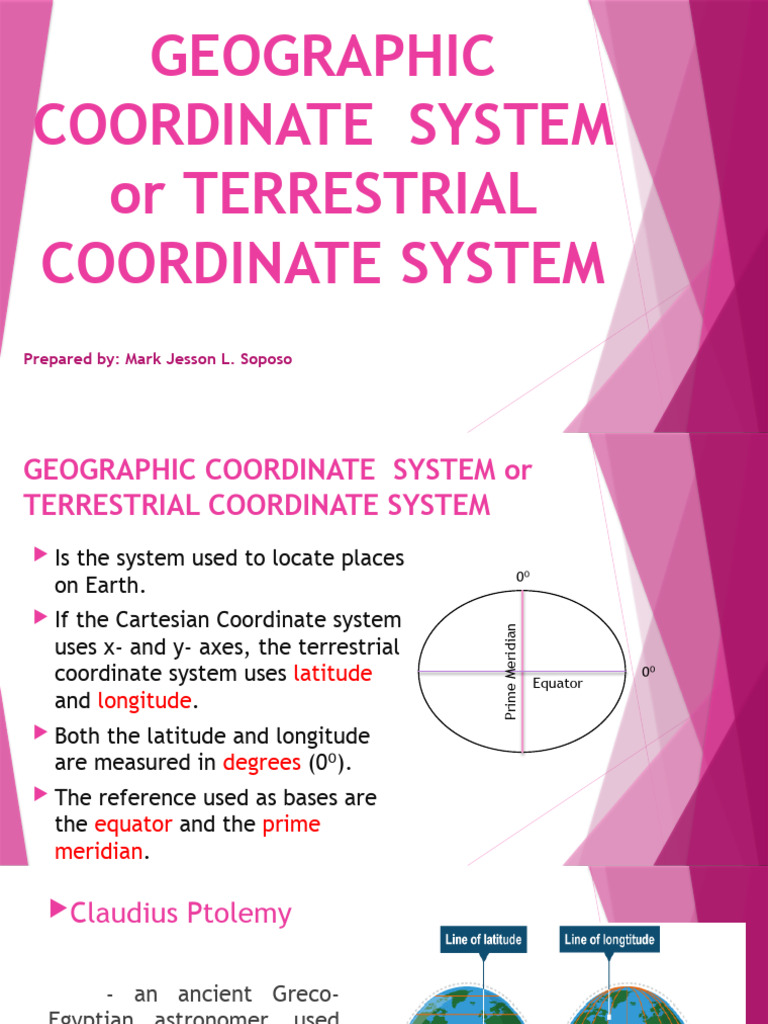 Coordinate System | PDF