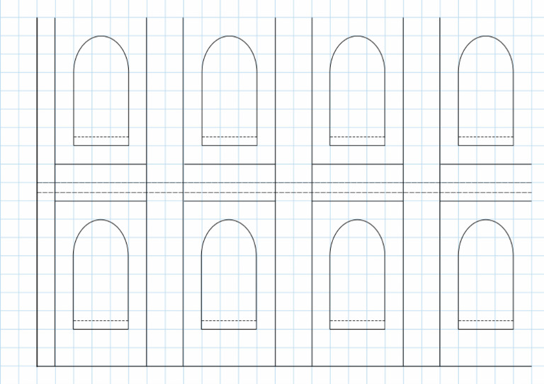 Long Side With Windows Template | PDF