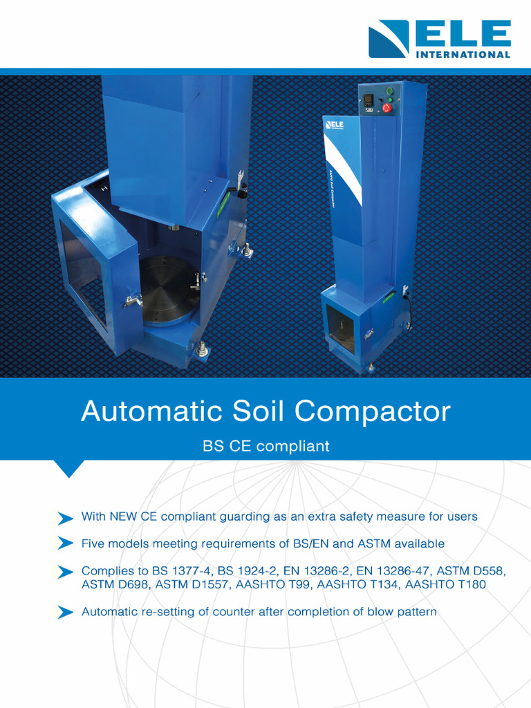 Soil Compactor Brochure | PDF