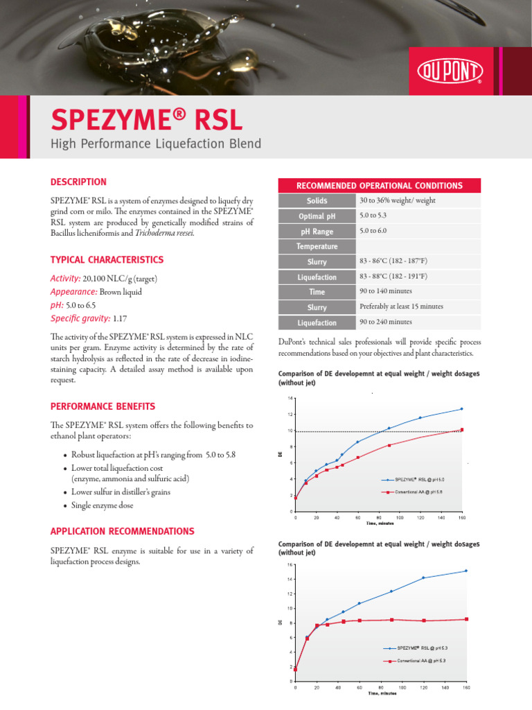 DuPont Spezyme RSL Web EN | PDF